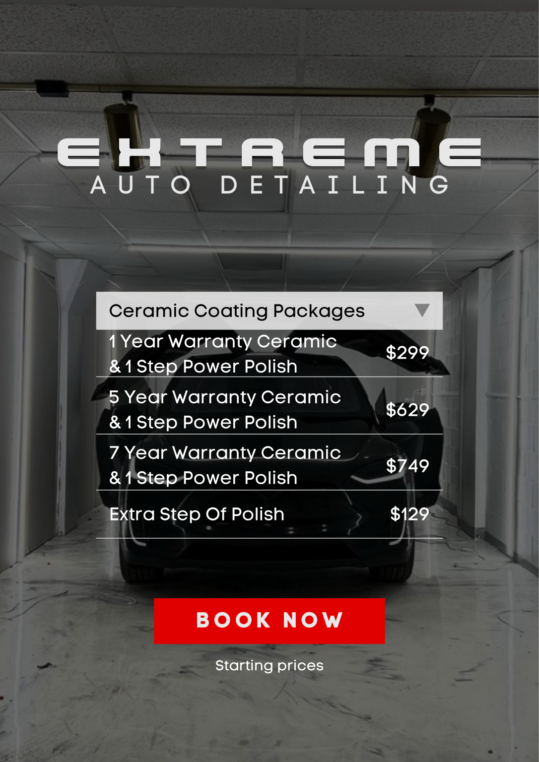 OUR SERVICES - Extreme Auto Detailing